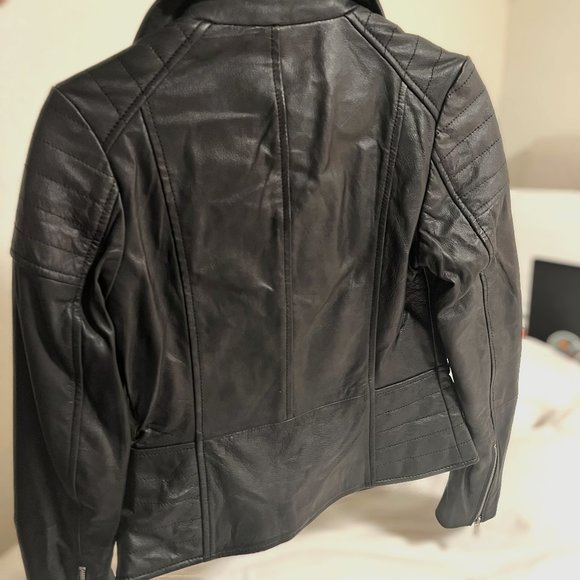Barney's Originals | Jackets & Coats | Barneys Leather Biker Jacket ...